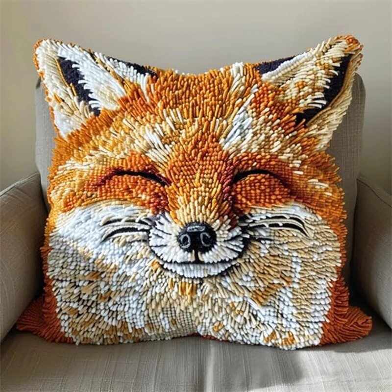 Набор для ковровой вышивки "Лесные животные", Nicediy, шерсть W-BZ1884-43-43