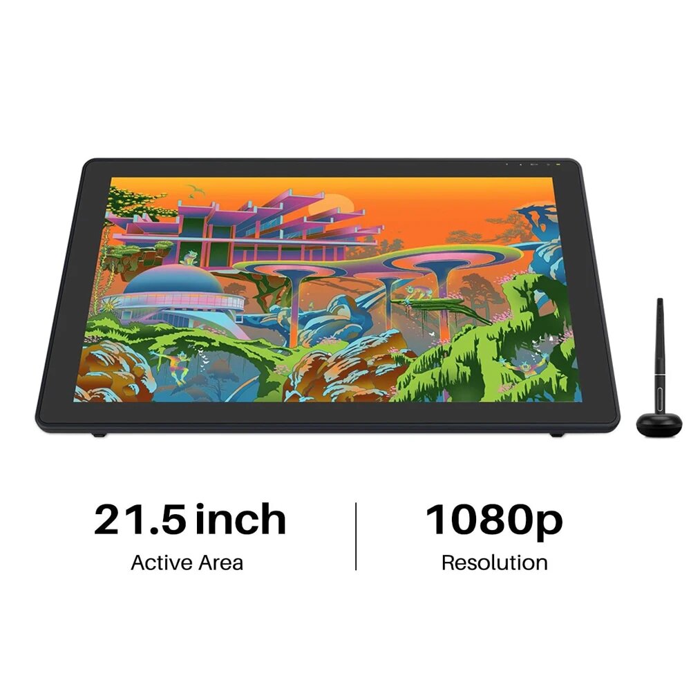 Цифровой планшет Huion Kamvas 22 Plus Kamvas 22