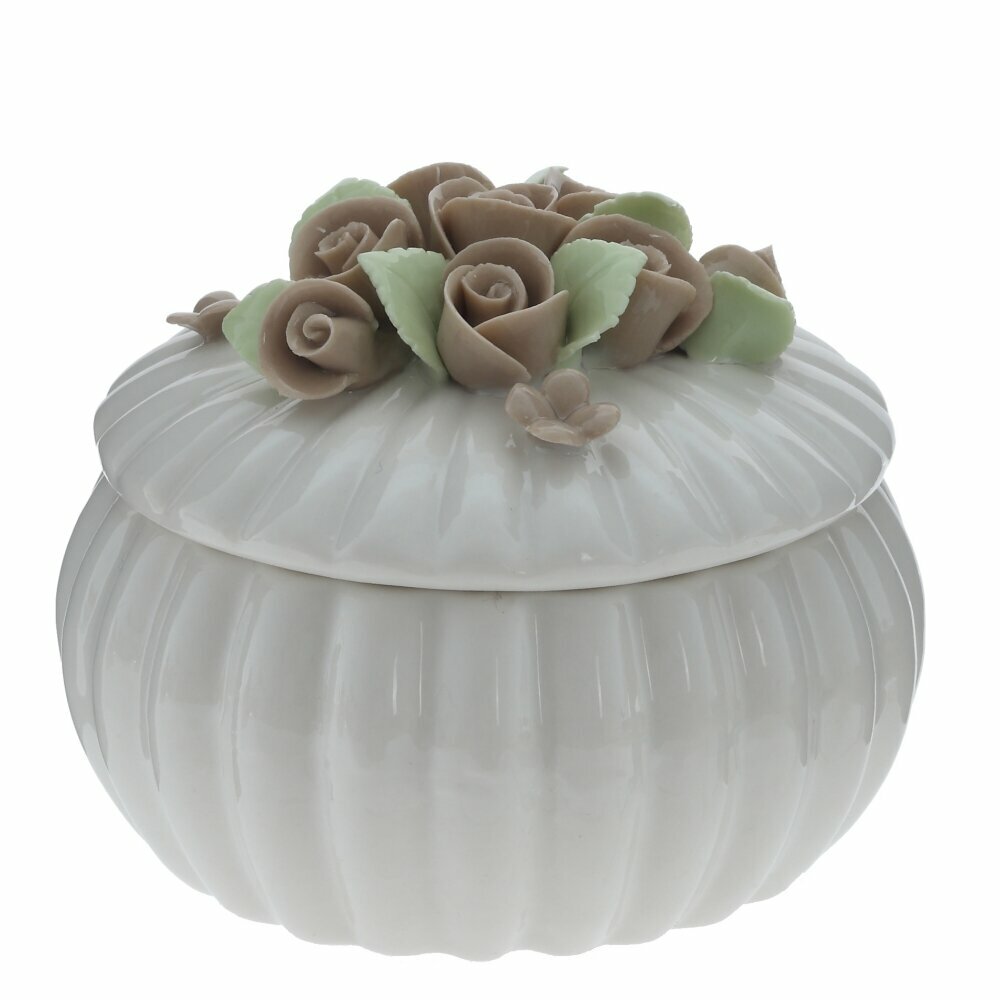 Шкатулка, L9 W9 H7 см