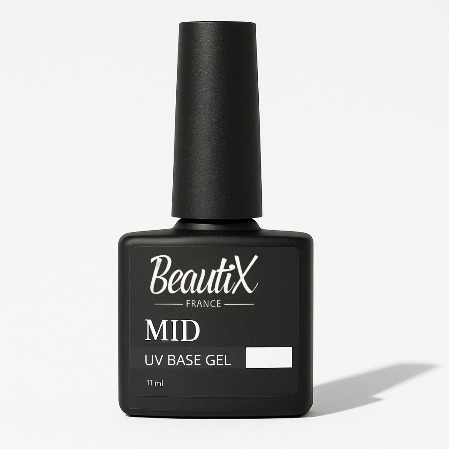 Базовое покрытие Beautix MID UV Base Gel 11 мл прозрачное, бескислотная формула