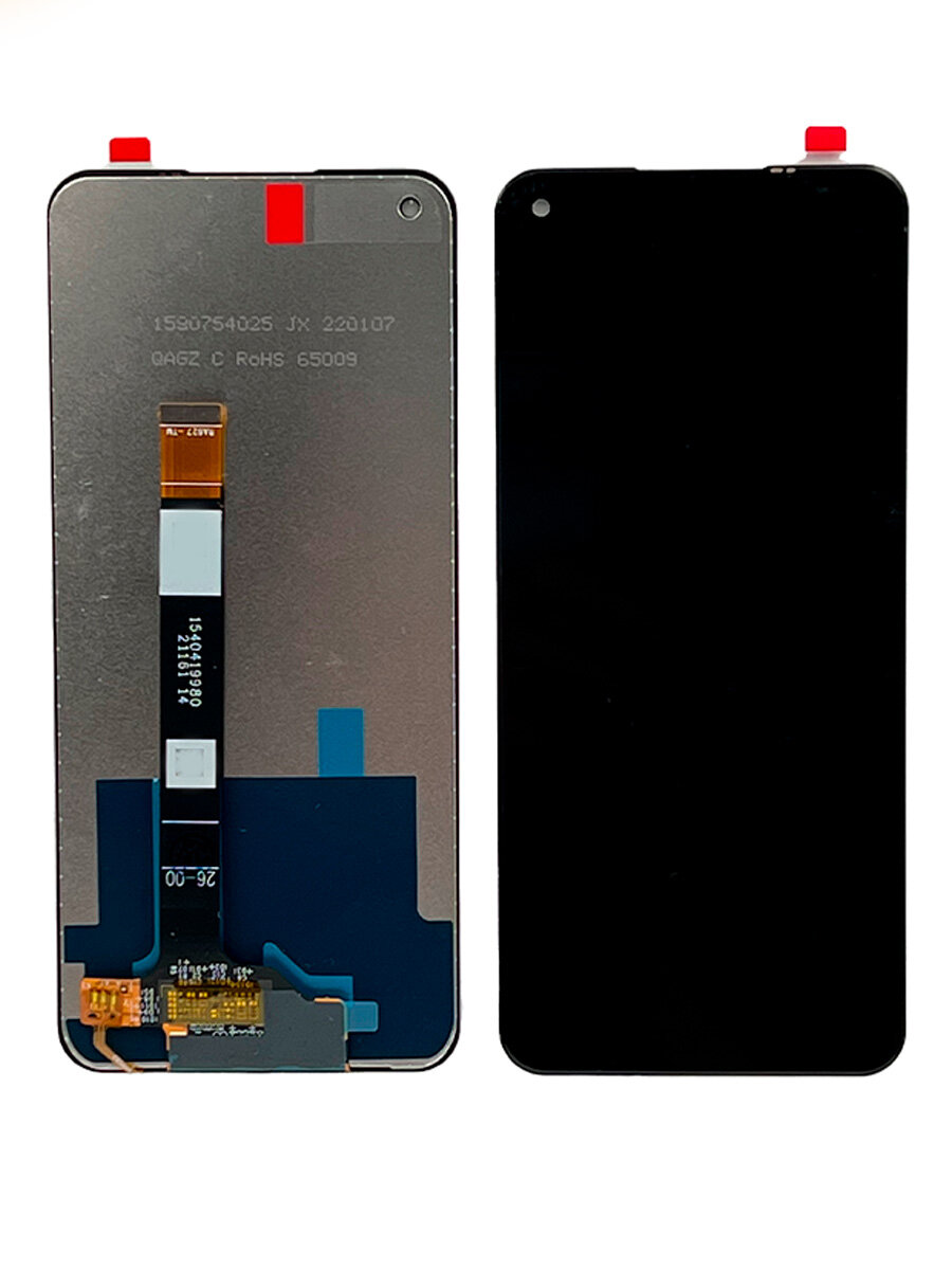 Дисплей для Realme 8 5G RMX3241, Oppo A93s 5G с тачскрином в сборе OR (черный)