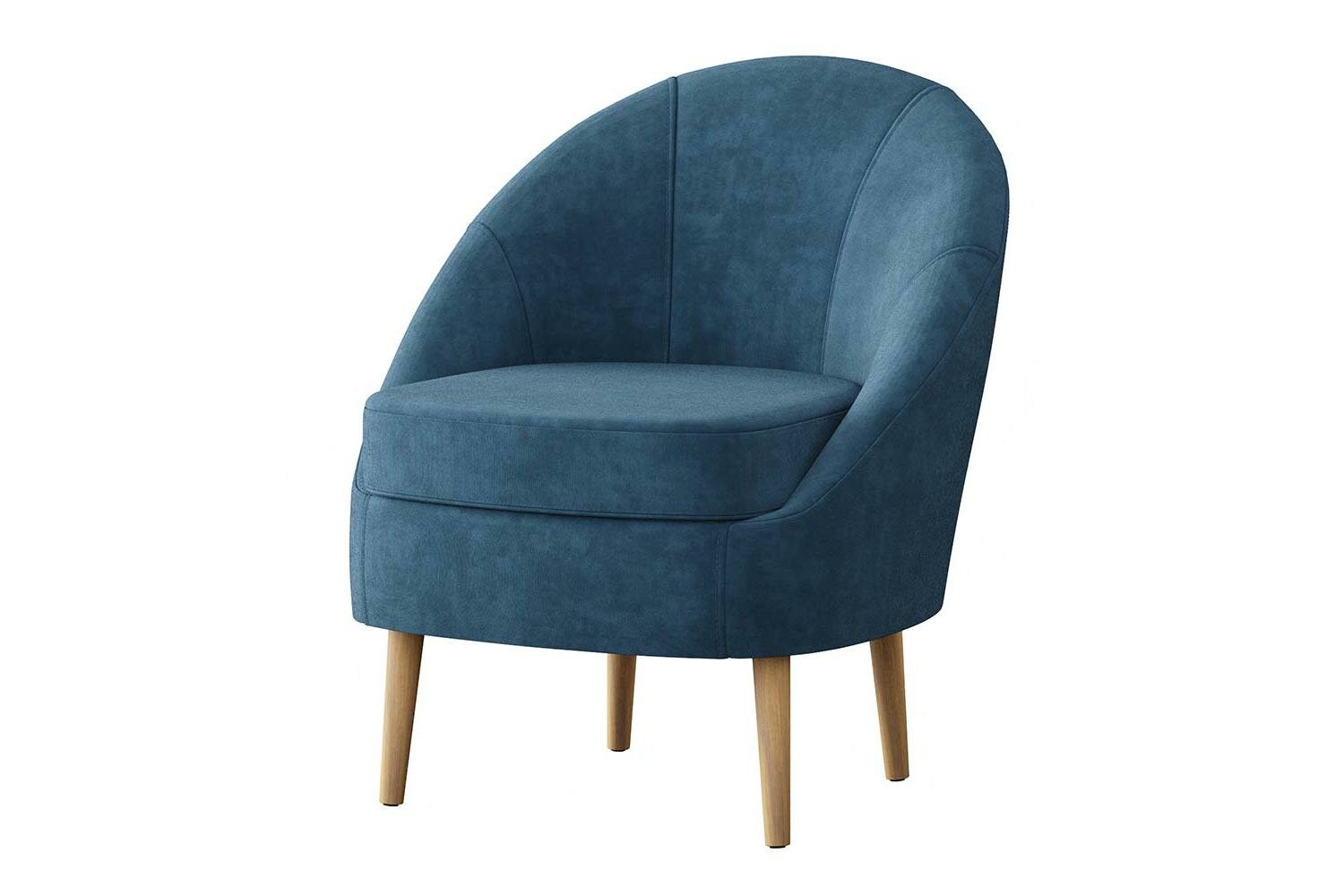 Кресло Hoff Комо, 74,5х86х77,5 см, цвет глубокий синий