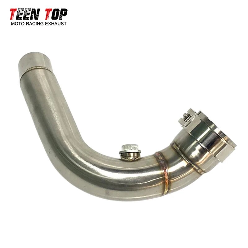 Decat Pipe для Honda CBR600RR F5, выхлопная труба среднего звена мотоцикла 2005-2019, CBR600RR, катализатор выхлопной трубы, замена трубки, стандартный размер