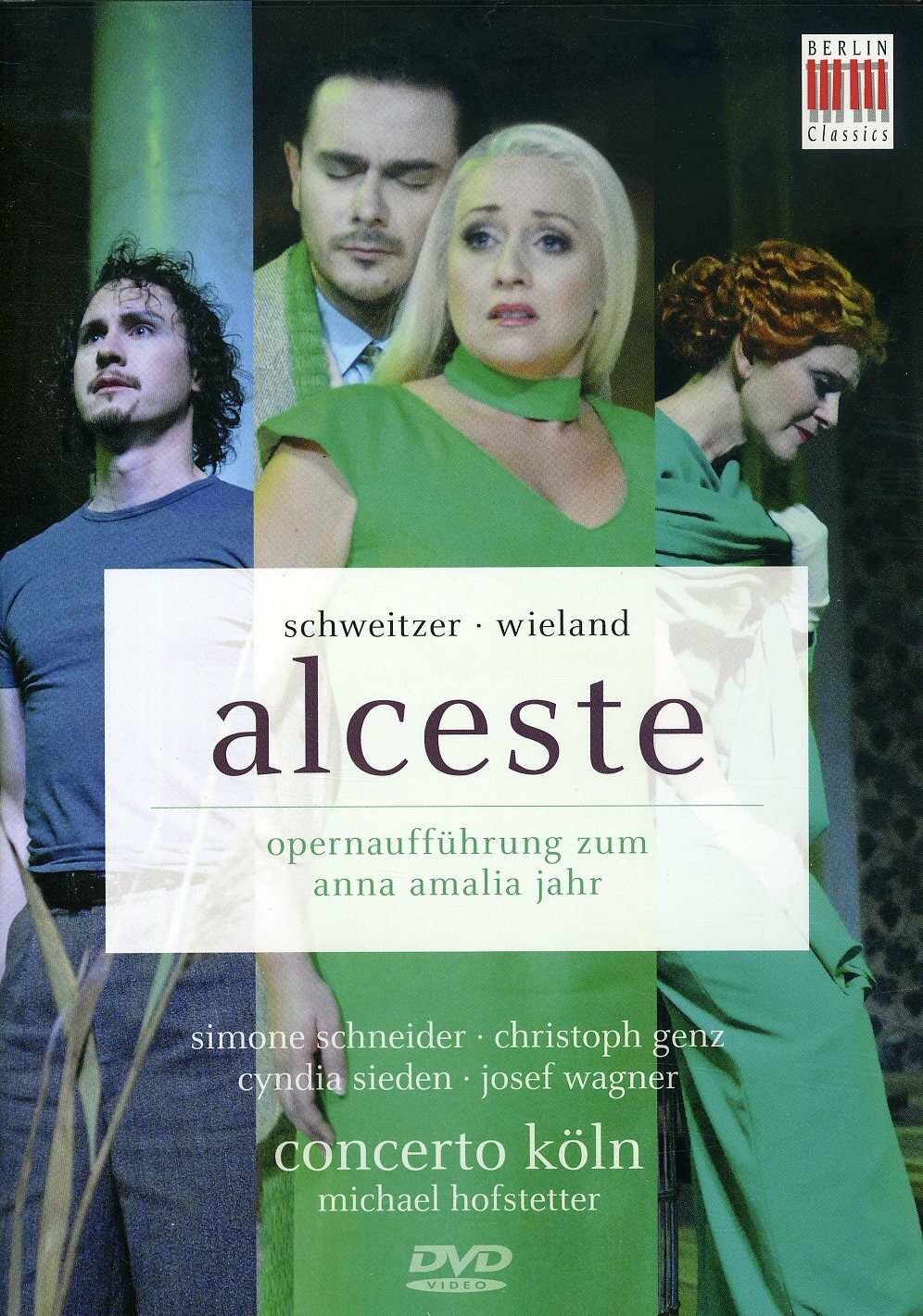Диск Anton Schweitzer (1735-1787) - Alceste (1 DVD)