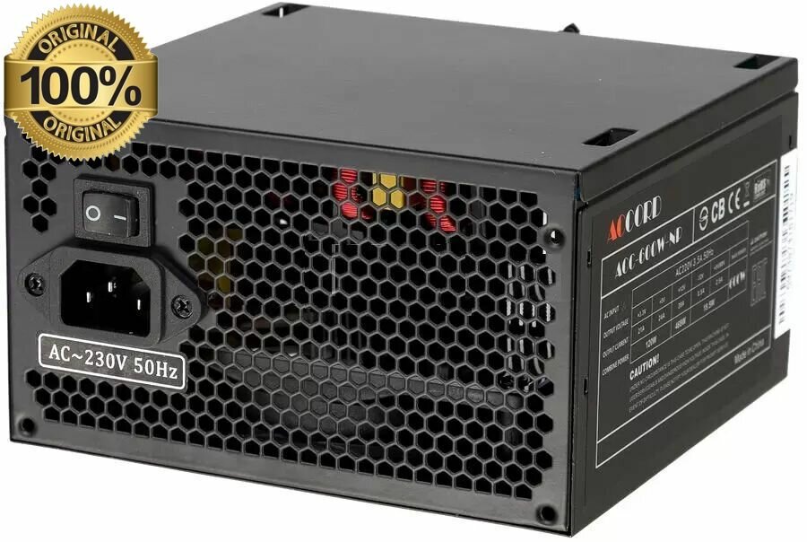 Блок питания компьютера ACCORD acc-650-np