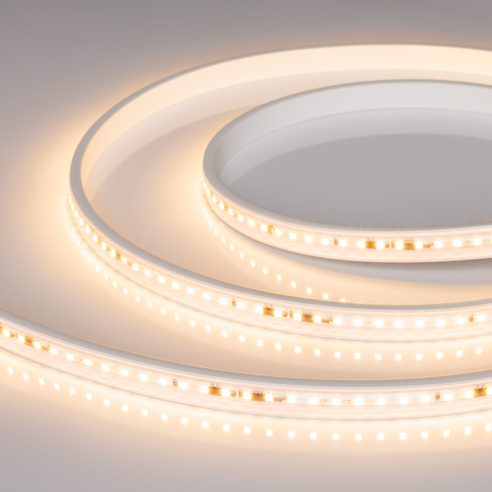 Лента светодиодная Arlight Лента герметичная ARL-PV-A120-15mm 230V Warm2700 (15 W/m, IP65, 50m) (Arlight, -), 50м
