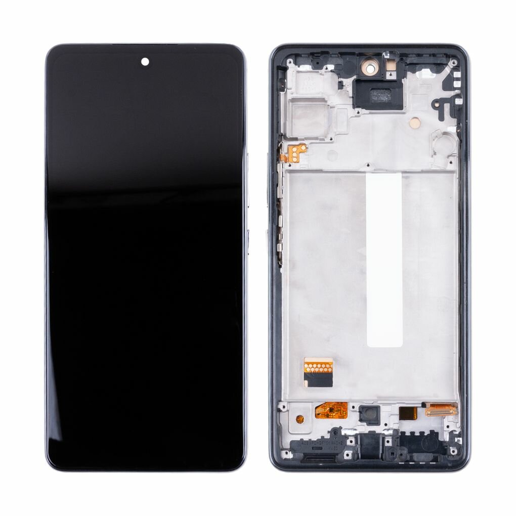 Дисплей для Samsung A536B (A53 5G) модуль Черный - (In-Cell)