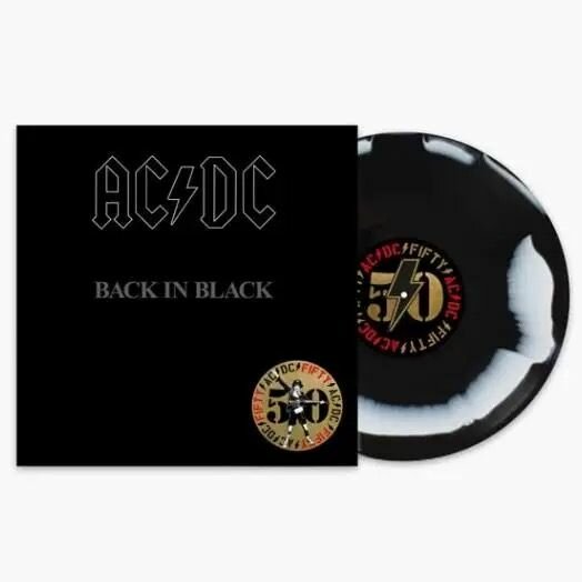 Виниловая пластинка AC/DC - Back In Black Пластинки, LP, Album, Special Edition, Stereo, 180g, 50th Anniversary .