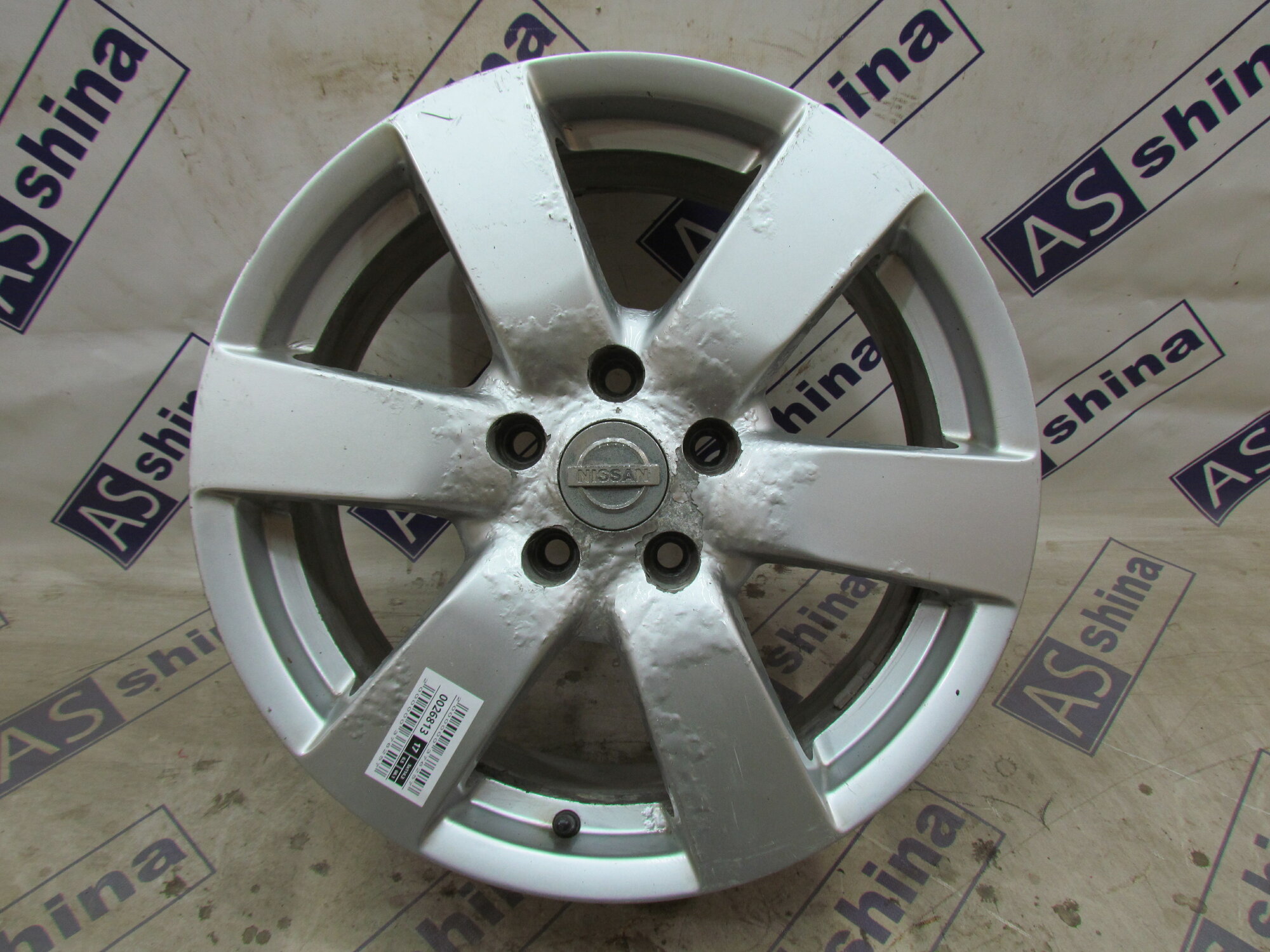 Колесный диск Nissan R17 6.5J ET49 5*114.3 DIA66.1 (реплика) 0026813