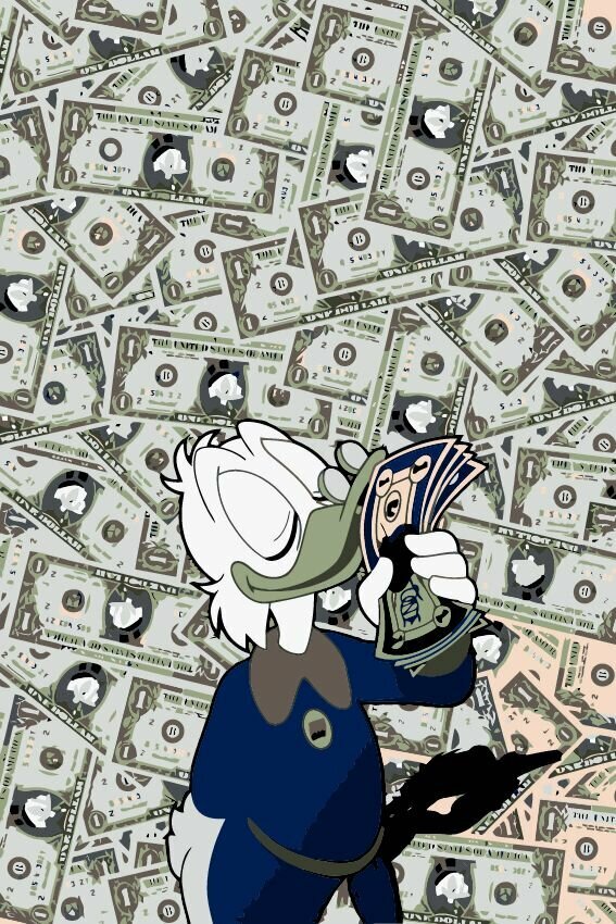 Детская картина по номерам МТ352 "Скрудж МакДак" 20x30