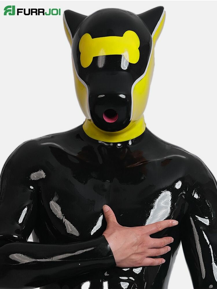 Furrjoi Силиконовая маска IDO с рисунком кости