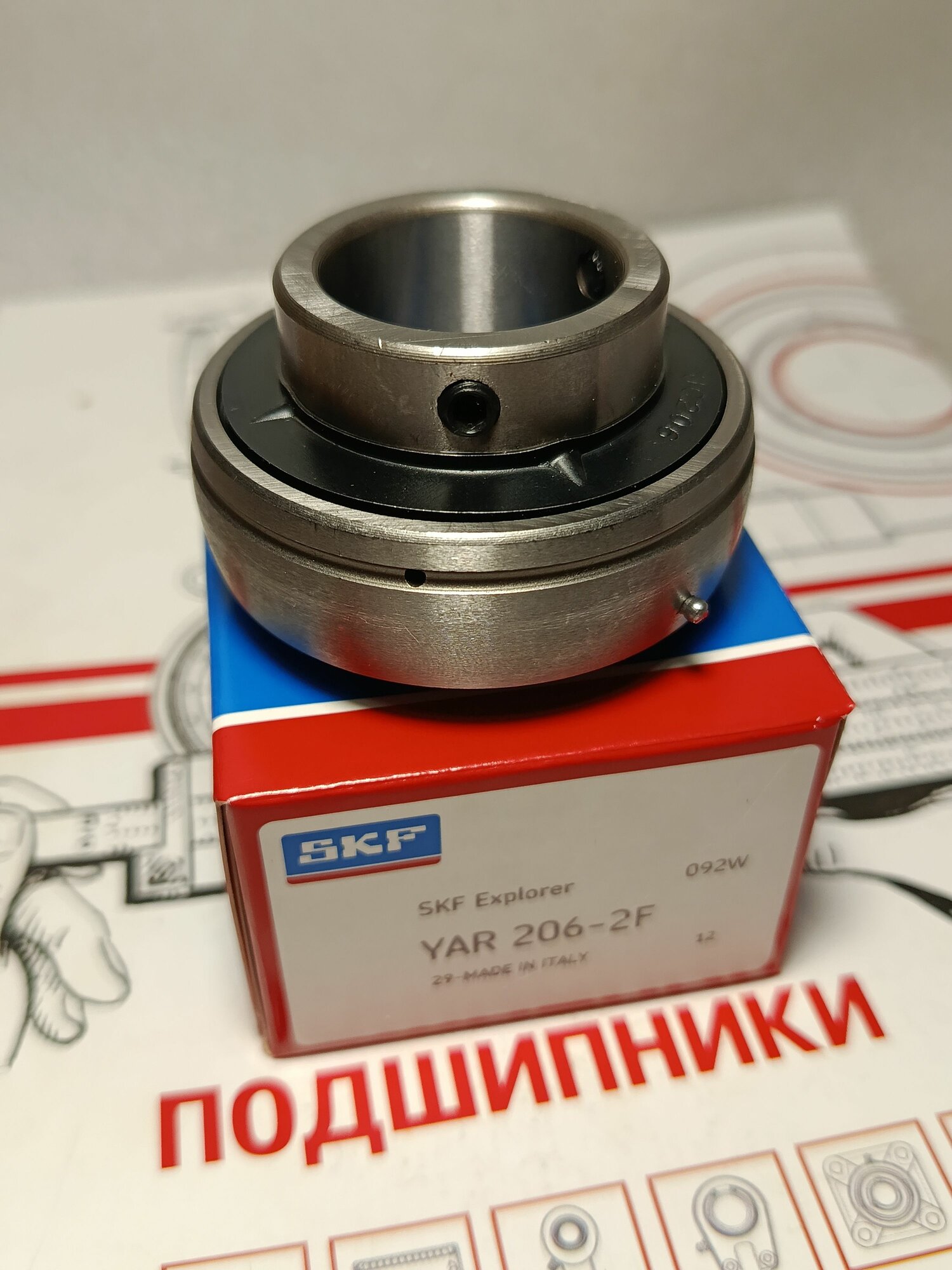 YAR206-2F Подшипник SKF
