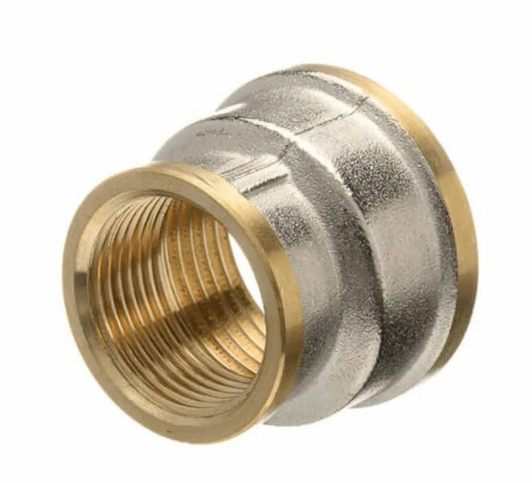 Муфта переходная 1 ВР(г) х 3/4 ВР(г) латунная 2 шт.