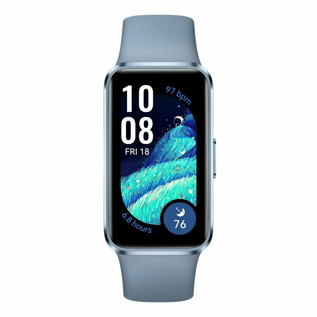 Фитнес-браслет HUAWEI Band 10 (NOR-B29), AMOLED-экран, синий, (55020ELA)