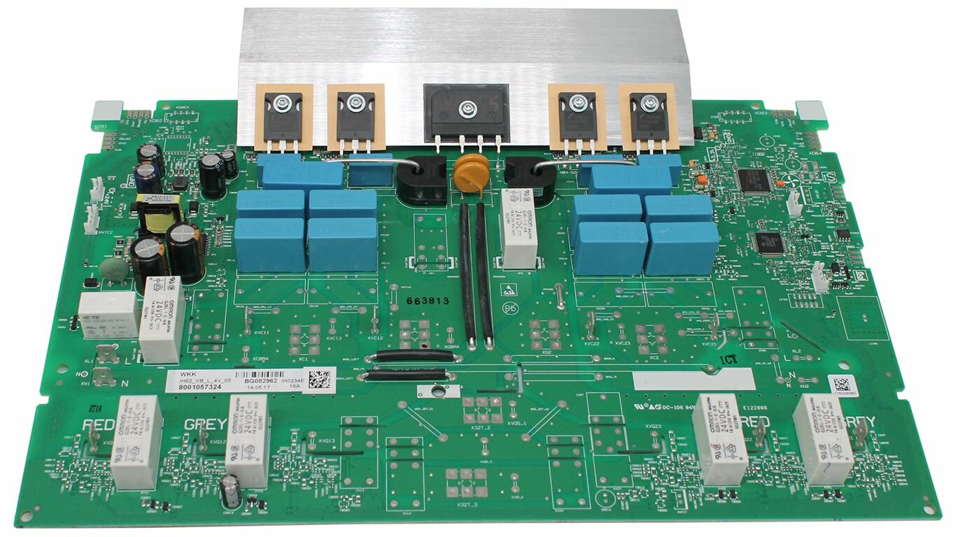Плата управления для электроплиты SIEMENS (сименс) 11008788 (8001057324)