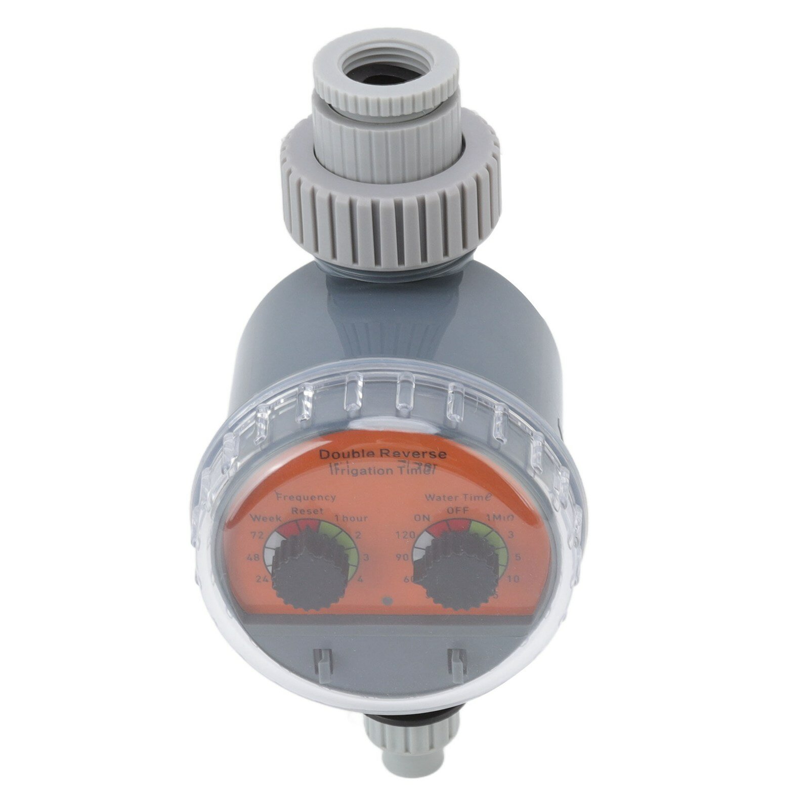 Таймер полива с двойным циферблатом, IP67, водонепроницаемый автоматический таймер полива без давления для дворов, балконов