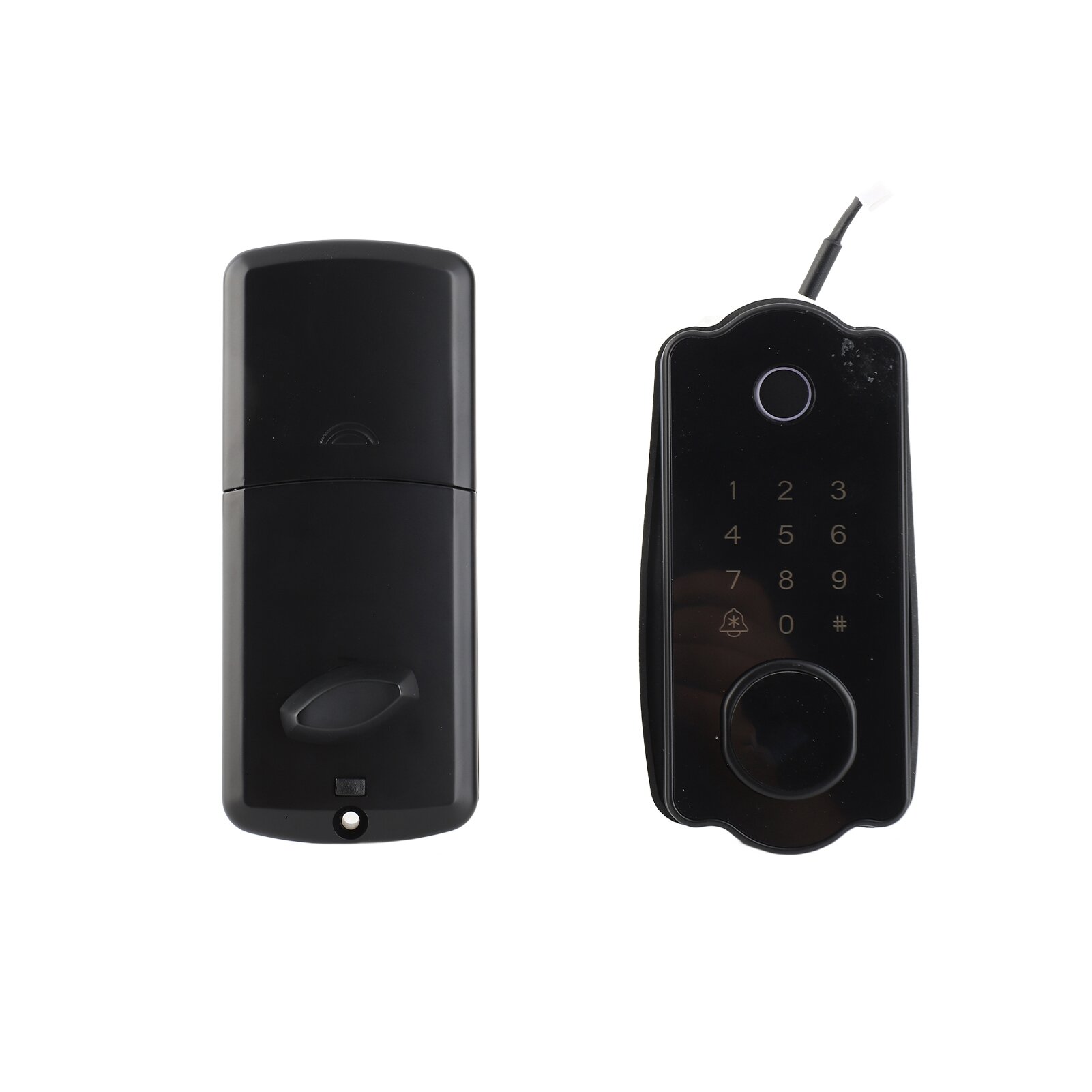 Ум , водонепроницаемый, автоматическая блокировка 5 в 1, для TTlock App, с IC-картами, 150 кодов, электронный замок с ручкой для входной двери