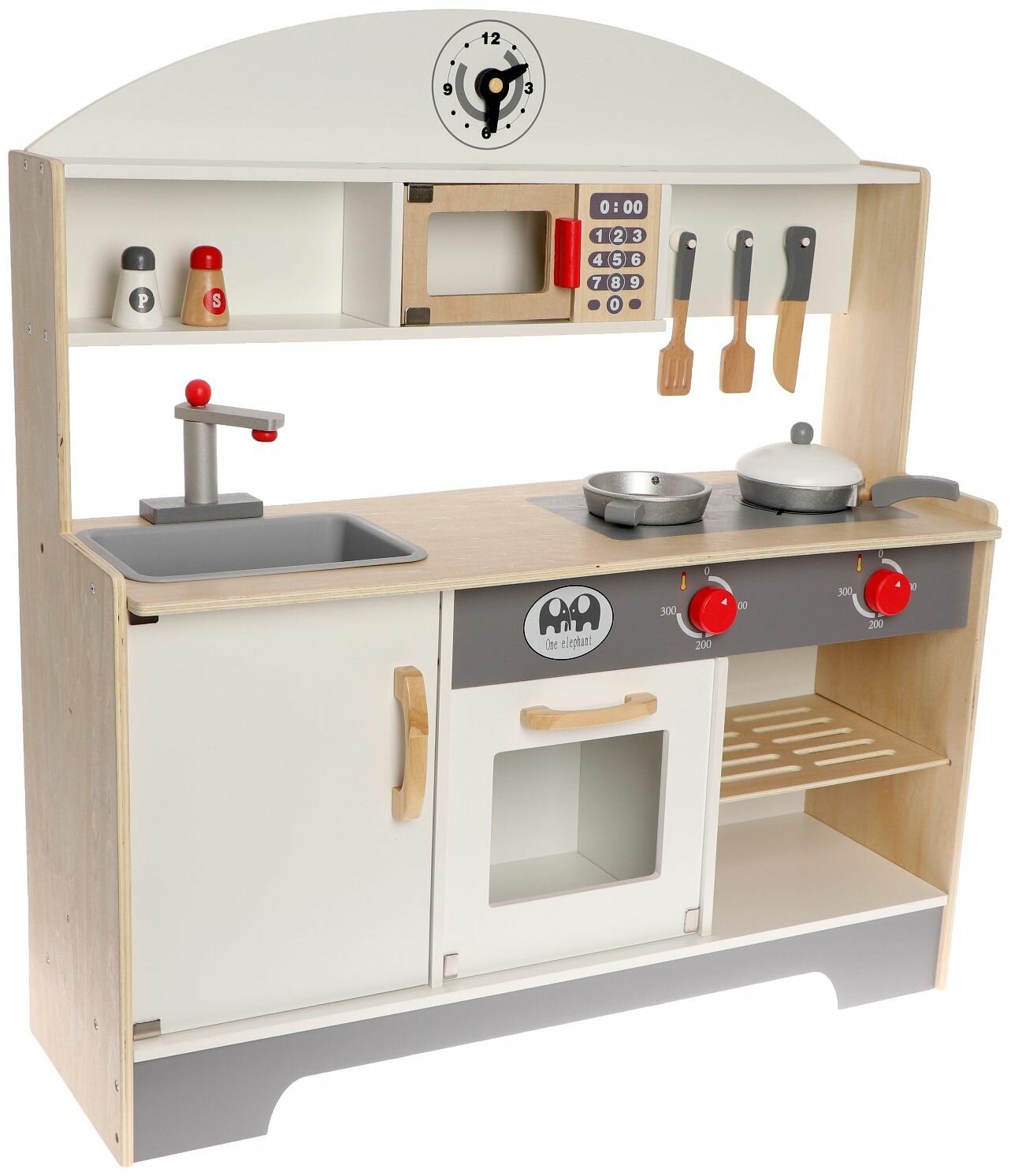 Детский игровой модуль "Супер", игрушечная кухня с аксессуарами, мебель для сюжетно-ролевой игры, юный повар, 72 25 79 см