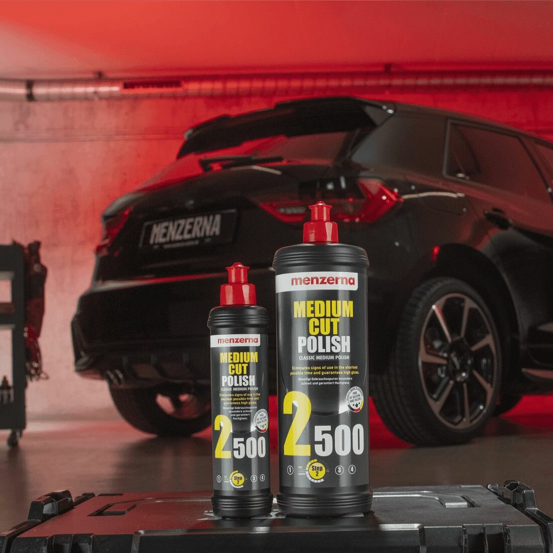 Паста среднеабразивная полировальная MENZERNA 2500 , 1л.