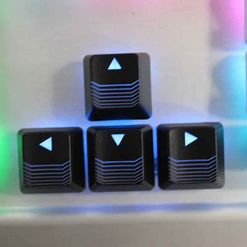 ABS материал прозрачный пиксель любовь esc wasd клавиши со стрелками персонализированная механическая клавиатура mx