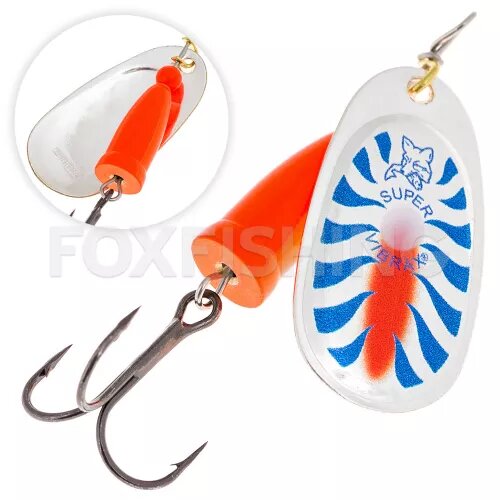 Блесна вращающиеся Blue Fox Long Cast №6 26гр. #BFR