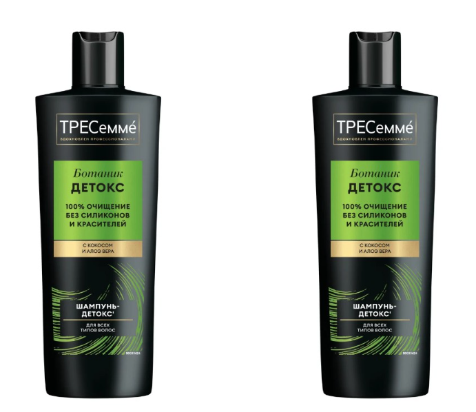 Тресемме Шампунь-детокс Botanique Detox, 400 мл, 2 шт