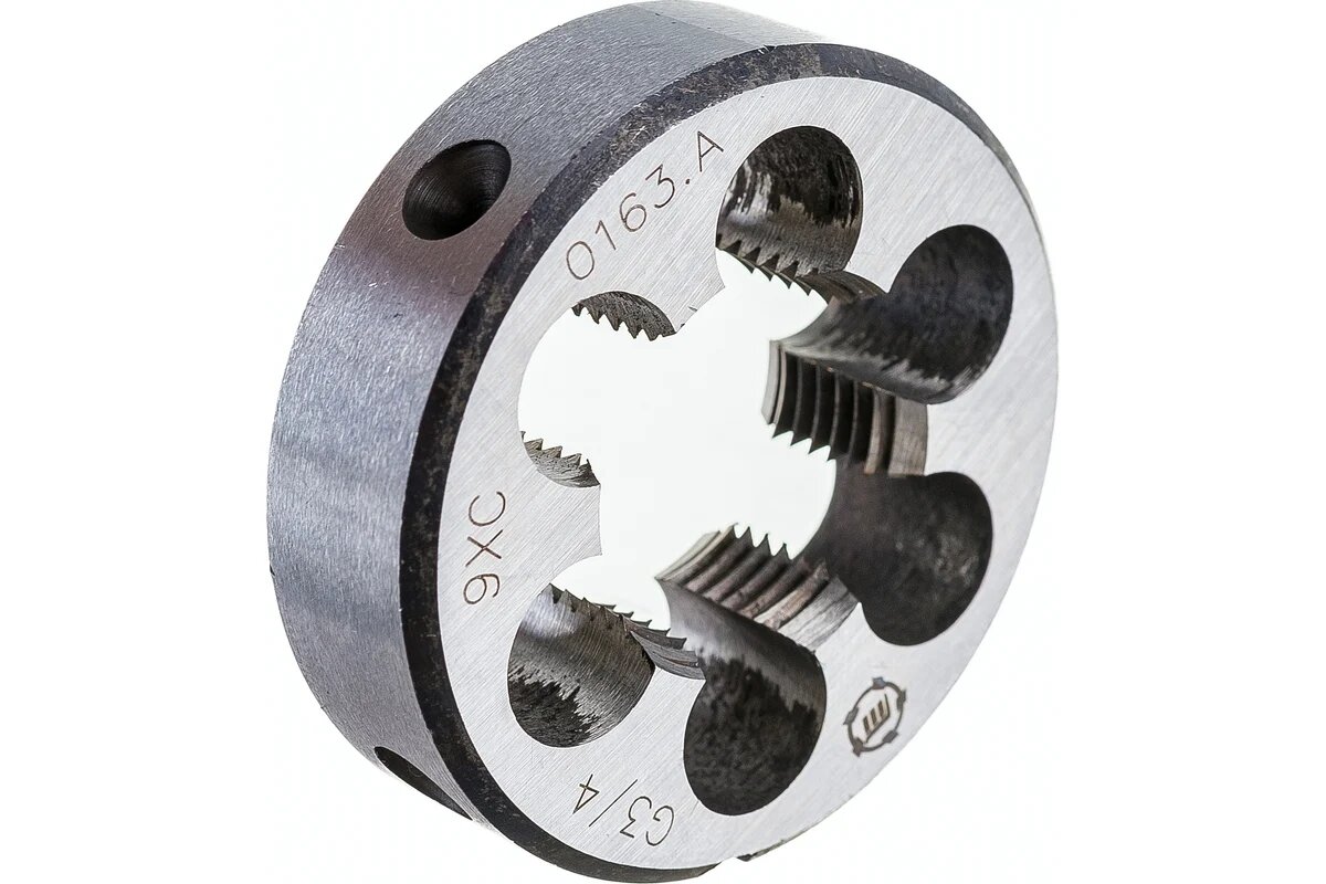 Туламаш плашка трубная цилиндрическая G 3/4 дюйма 9ХС ТМ 57996 резьбováя для трубопроводов