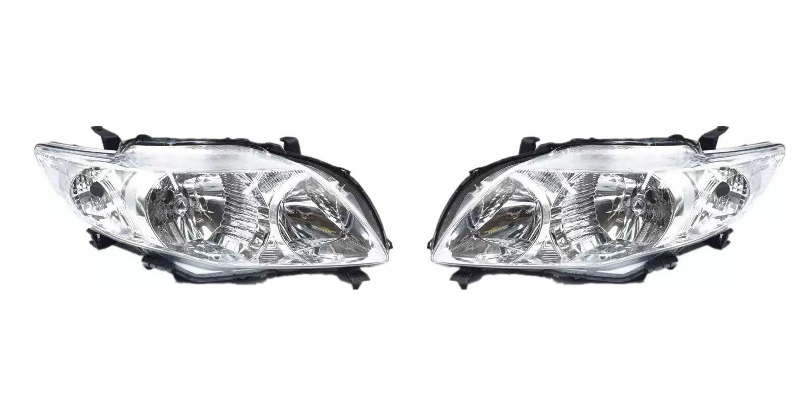 Фары Тойота Королла Toyota Corolla E150 (2006-2012) комплект 2 штуки левая и правая 21211M7L, 21211M7R