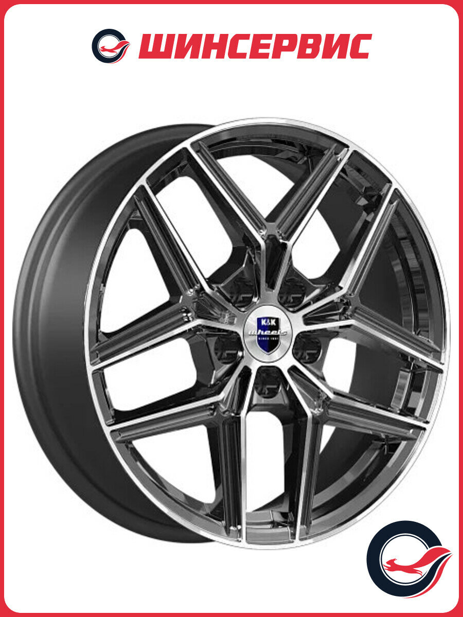 Литой диск КиК Юнион R17x7.0J 5x112 ET40 ЦО57.1