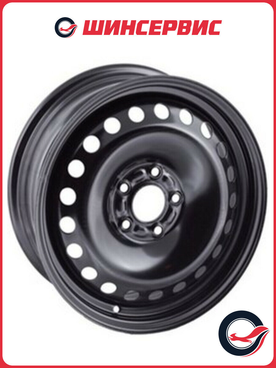 Стальной диск TREBL 9165 R15x6.0J 5x112 ET47 ЦО57.1