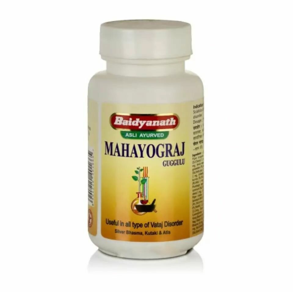 Махайогарадж Гуггул / Mahayograj Guggulu Baidyanath 40 табл