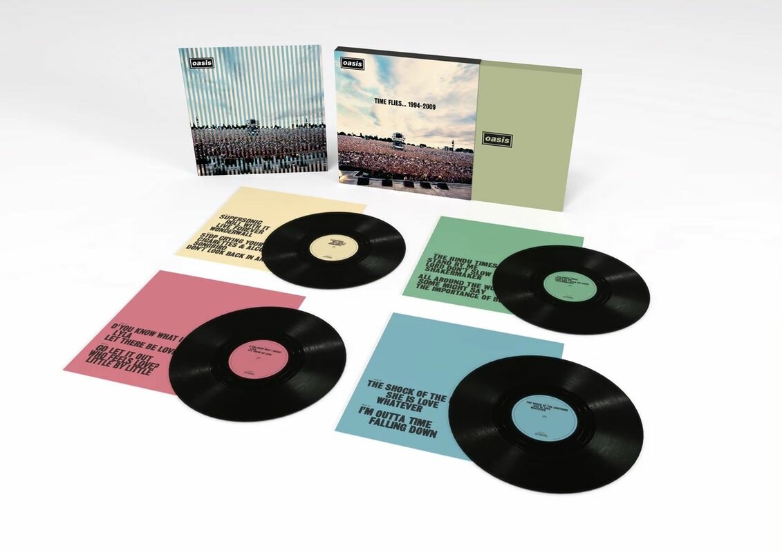 Виниловая пластинка Oasis Time Flies. 1994-2009 4LP