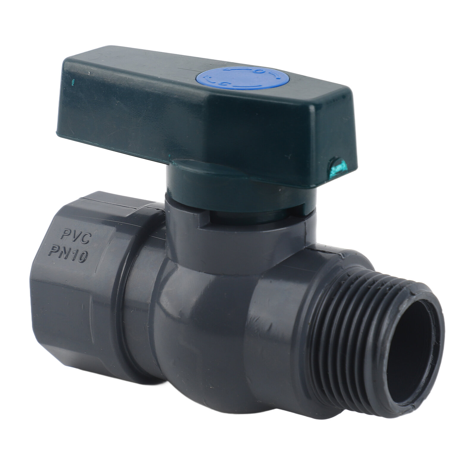 Комплект кранов для бочки из ПВХ для дождевой воды, простая установка, кран для бочки с водой для уличной бочки с дождевой водой 1 дюйм DN25