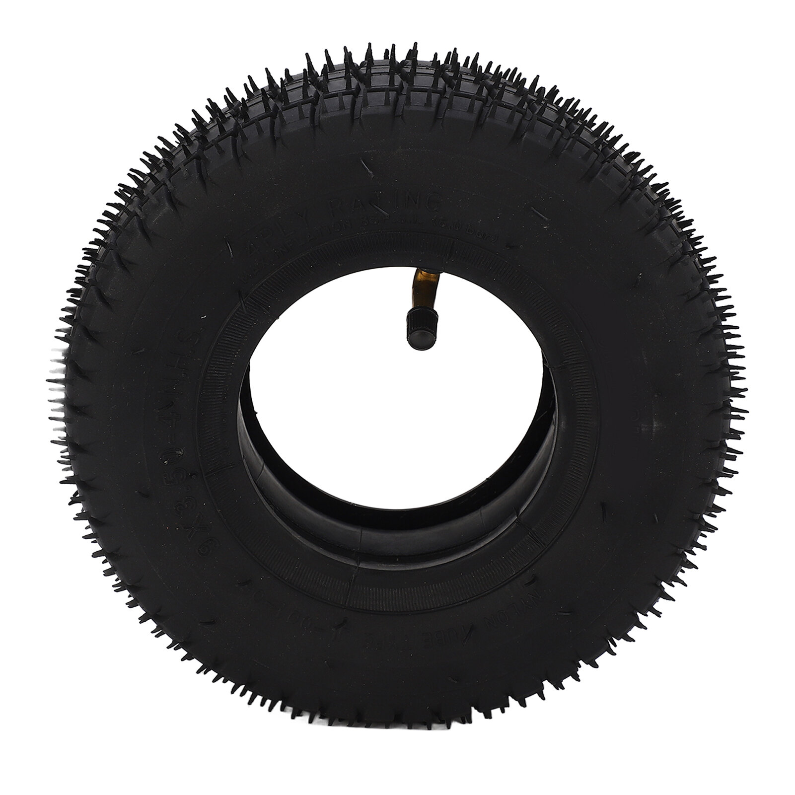 Шина для электрического скутера с внутренней трубкой, эластичная сменная шина, противоскользящая эластичная утолщенная 9x3,50, 4 шины