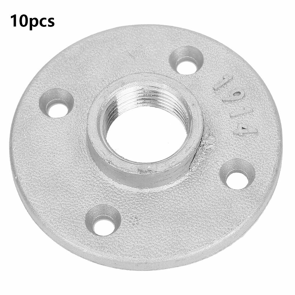 10 шт. DN20 фланцевое основание с 4 отверстиями, крепежный инструмент, британская резьба 3/4 дюйма