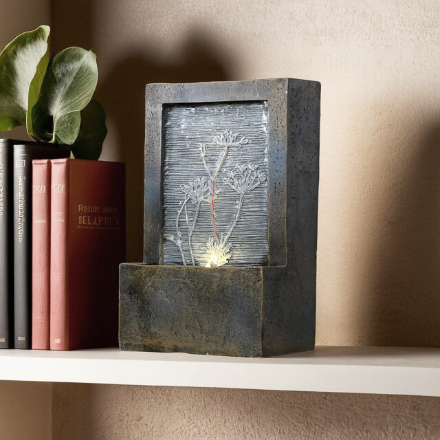 Декоративный фонтан Пронтера 23*15 см с LED подсветкой, Kaemingk, 892754-1