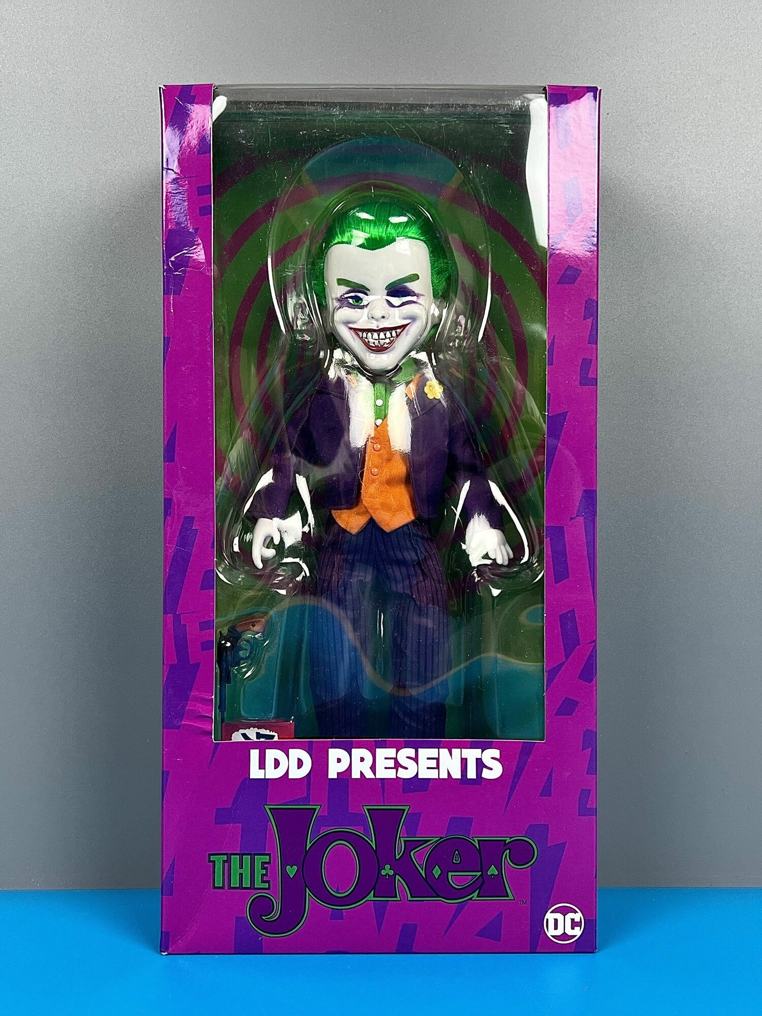Фигурка The Joker, DC / Оригинал Mezco Toyz, Living Dead Dolls, LDD, 27 см. / Кукла Джокер, Живые мертвые куклы