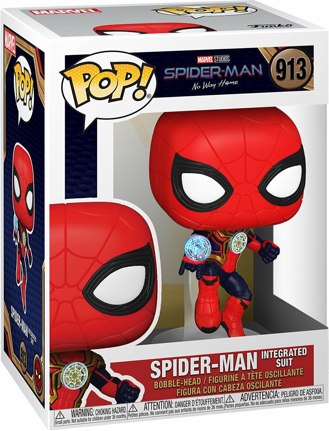 Фигурка Marvel Funko POP! No Way Home Spider-Man (Integrated Suit)