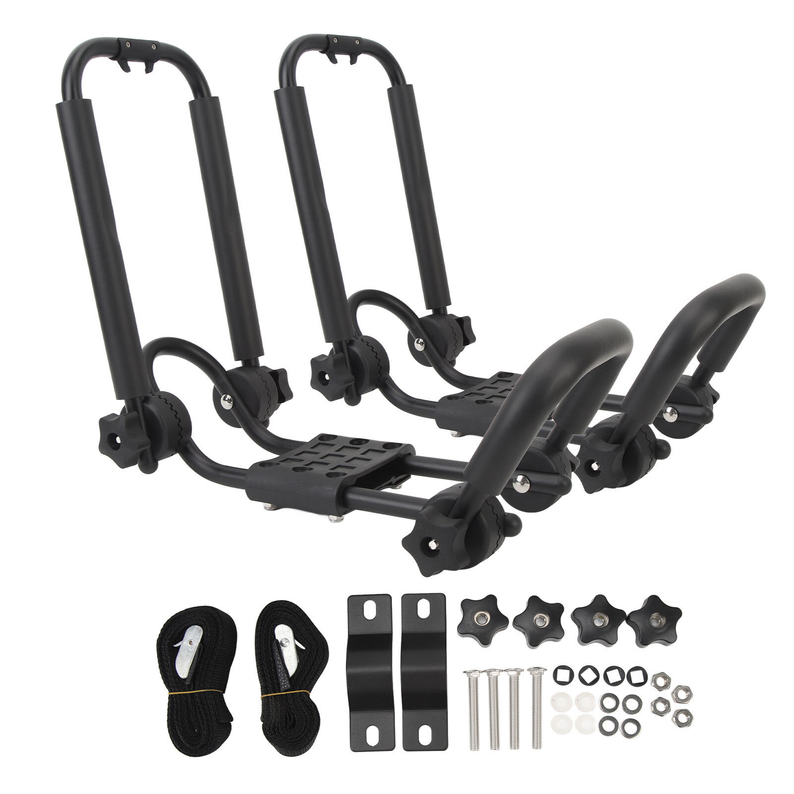 Крышный багажник для каяка, 2 шт, универсальный, складной, для лодок, SUV, грузовиков, фургонов