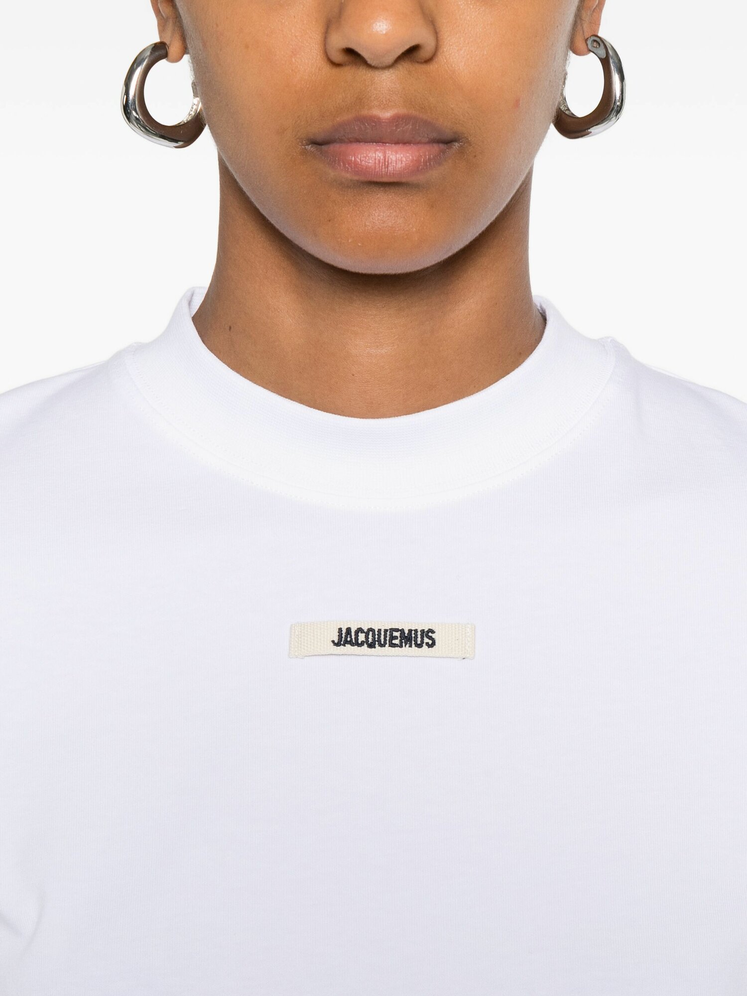 Футболка Jacquemus, размер XS, белый — фото 1