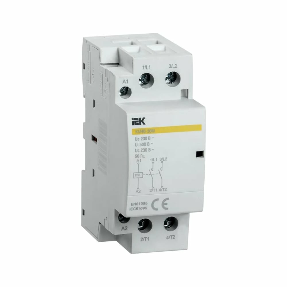 Модульный контактор IEK км40-20м ac