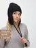 Шапка-ушанка FABRETTI Осень-Зима 2024/25 для женщин, размер 57, черный