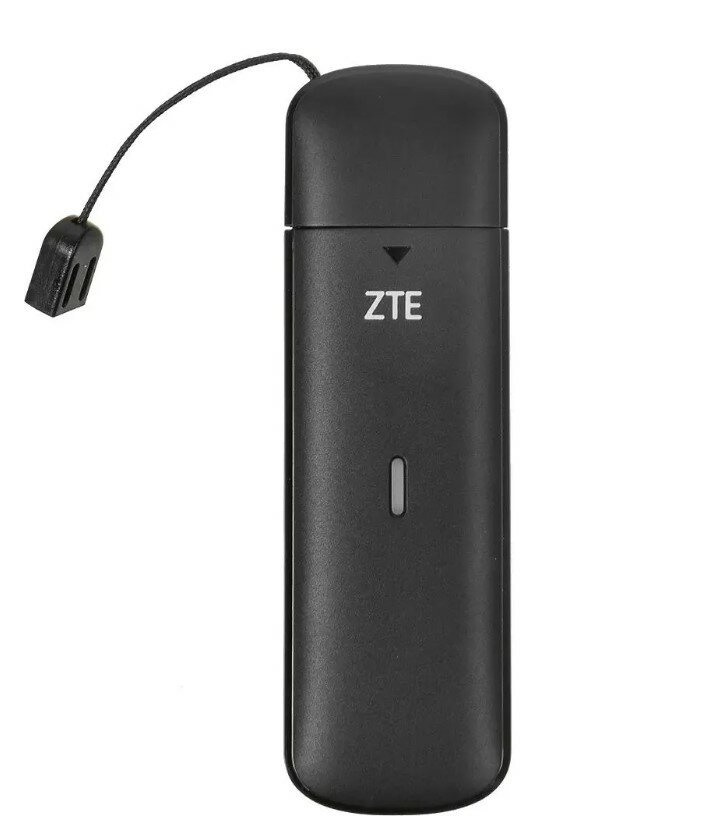 Модем 2G/3G/4G ZTE MF833N USB Firewall +Router внешний черный