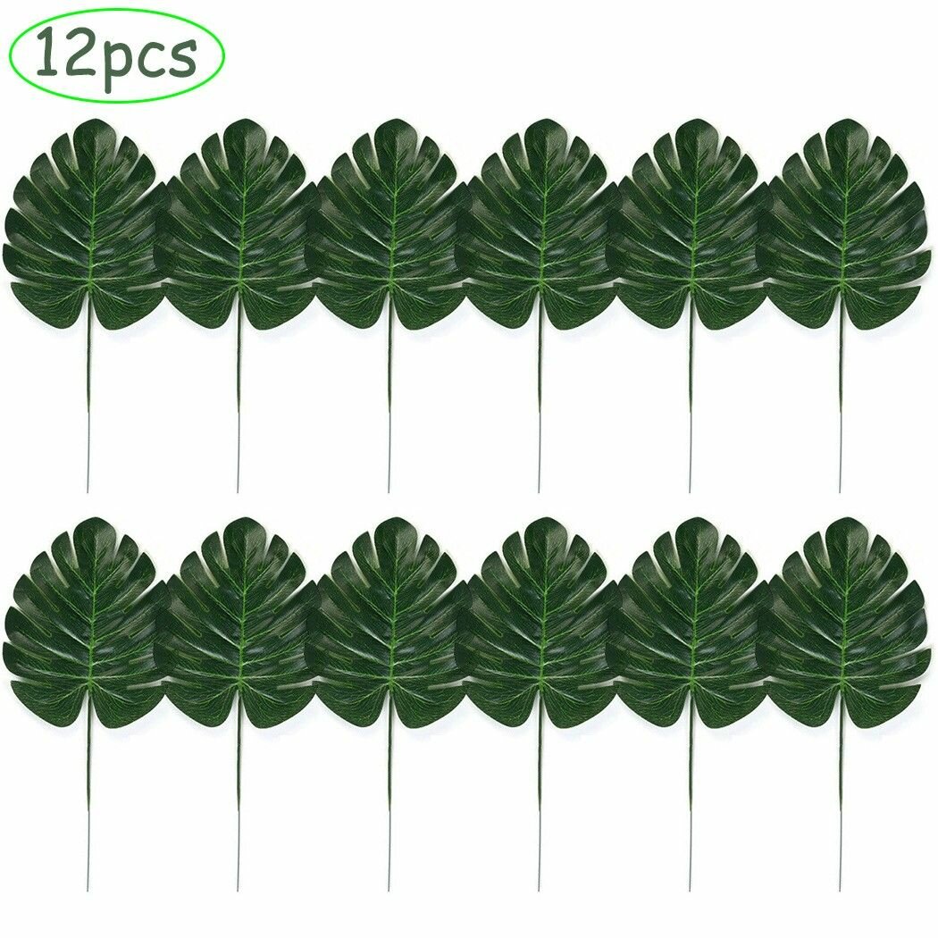 OZ-Trasat 12 шт для листьев папоротника черепахи пластиковый шелк поддельный