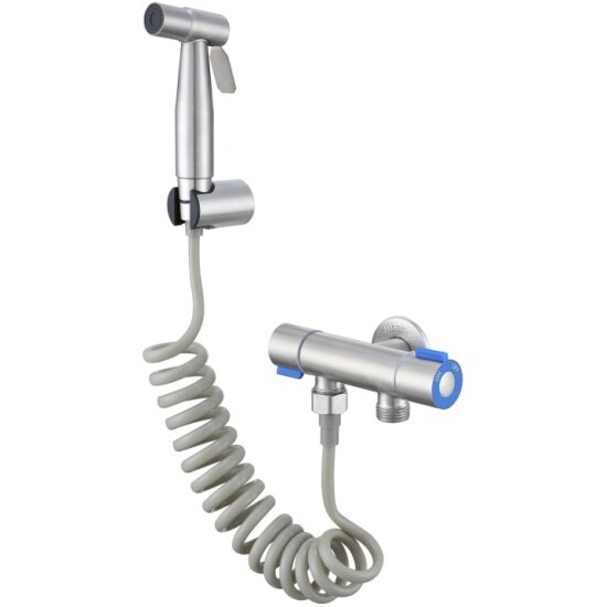 Гигиенический душ Fmark без смесителя FS-FXQ01L, сатин