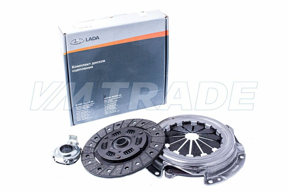 Корзина сцепления + диск + выжимной ВАЗ-2108-2109, 2113-2115 "Оригинал"