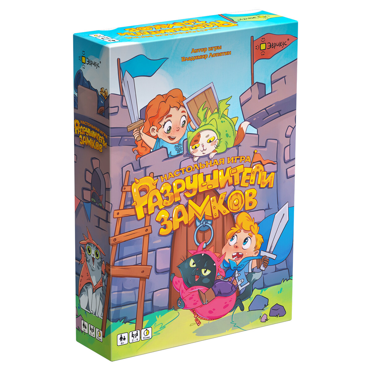 Настольная игра Эврикус "Разрушители замков" (2-4 игрока, от 6 лет)