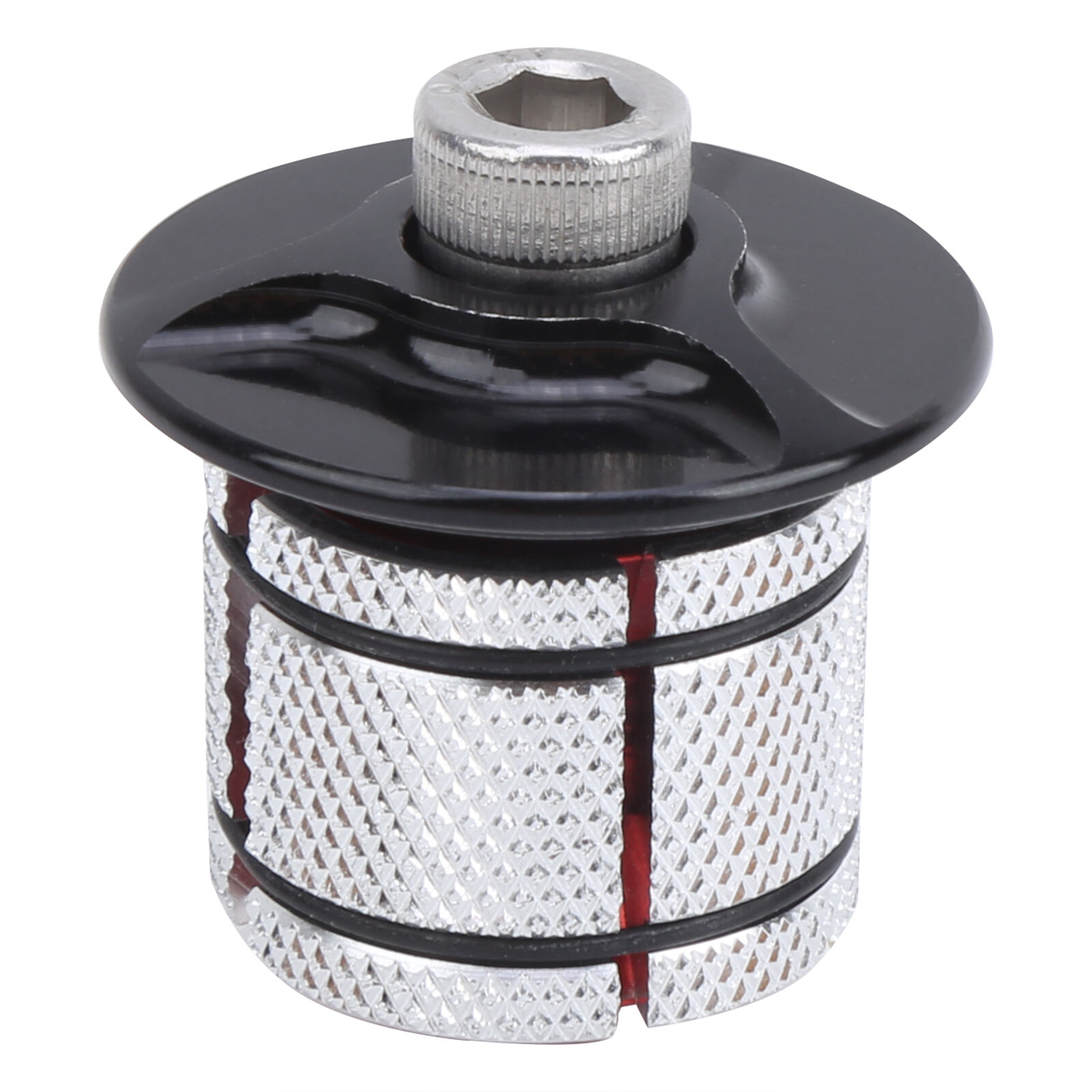 Велосипедная передняя вилка, стояк, расширительный винт гарнитуры, треугольная крышка с расширенным сердечником, черная