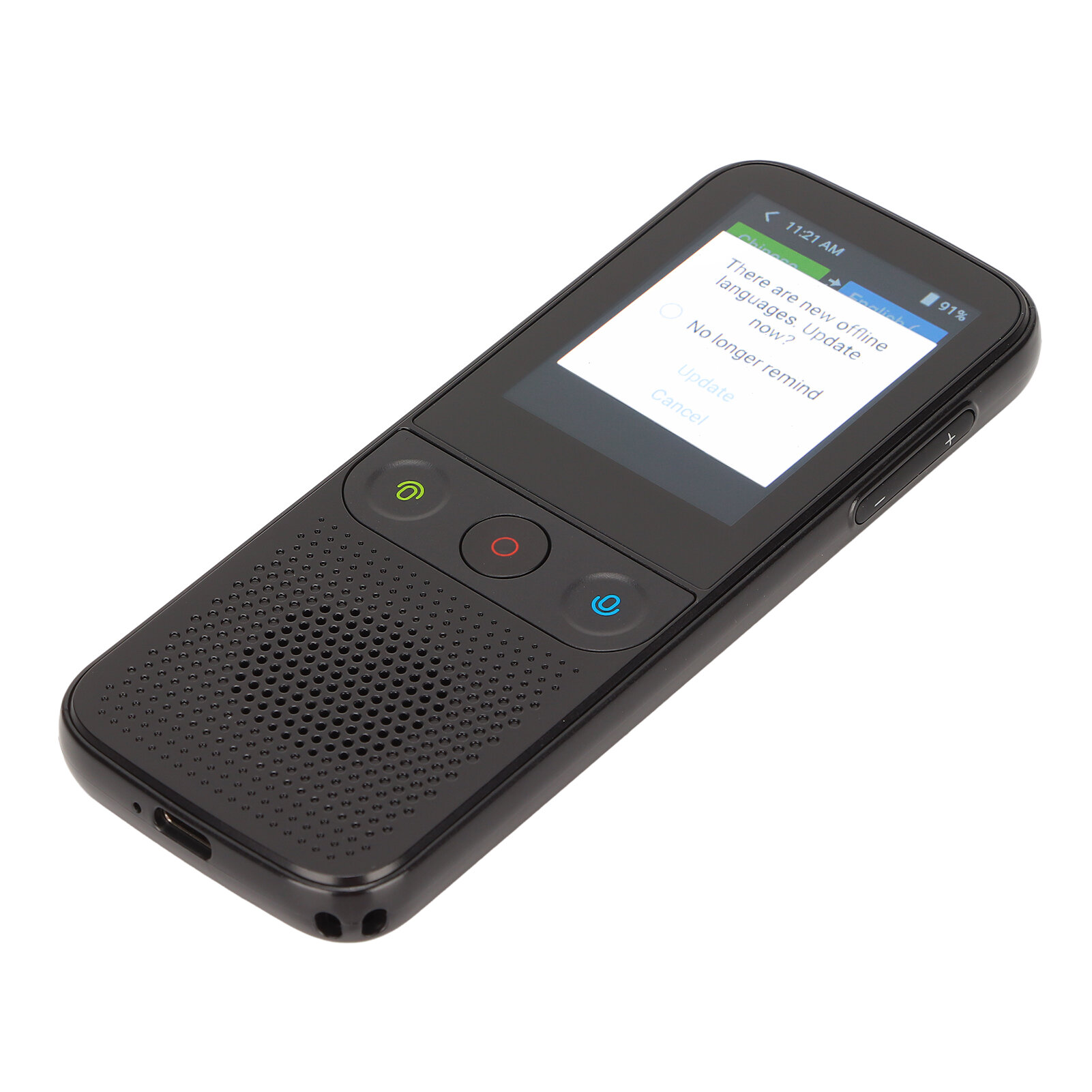 Устройство для перевода языков T10 PRO с поддержкой WiFi и оффлайн перевода 112 языков, реальное время, смарт переводчик для путешествий, экран 2.4 дюйма сенсорный, 1500mAh, 2G RAM, 32G память, камера 500 пикселей, интерфейс Type C