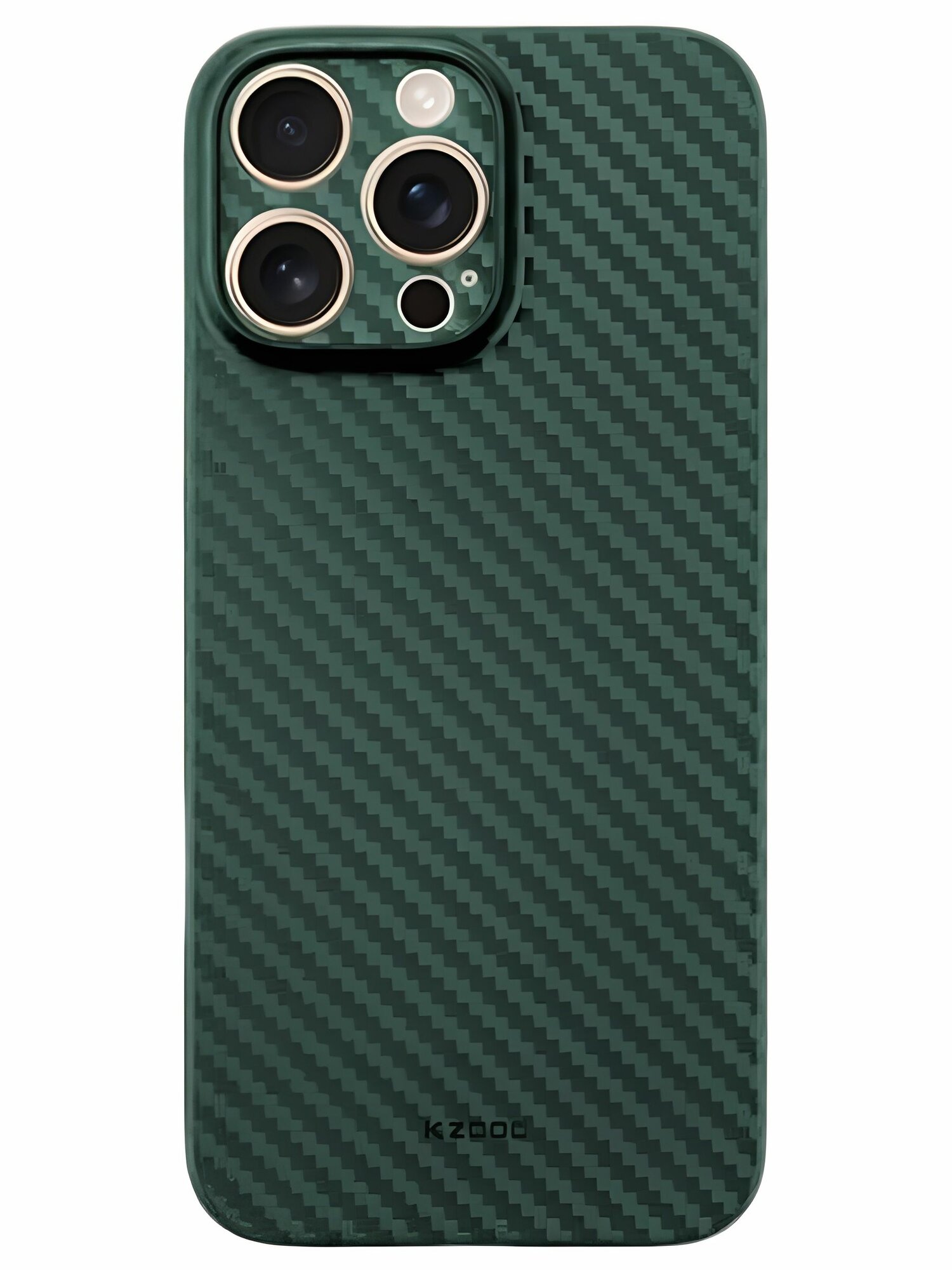 Чехол на iPhone 16 Pro, Air Carbon ультратонкий пластик, зеленый